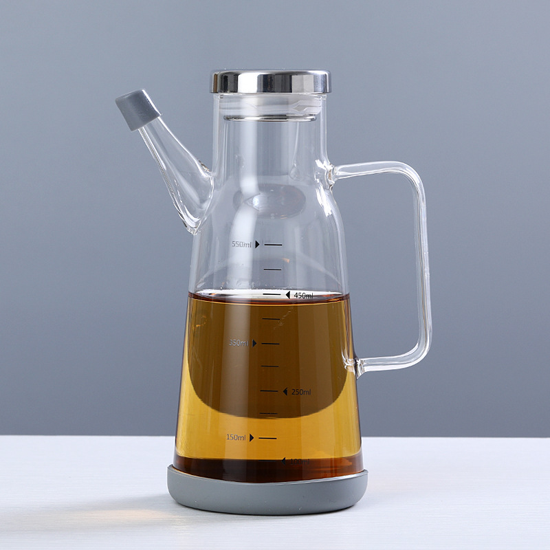 Fange Stainless Steel Glass Oil Can