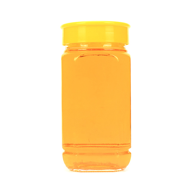 Glass Transparent Octagonal Honey Jar