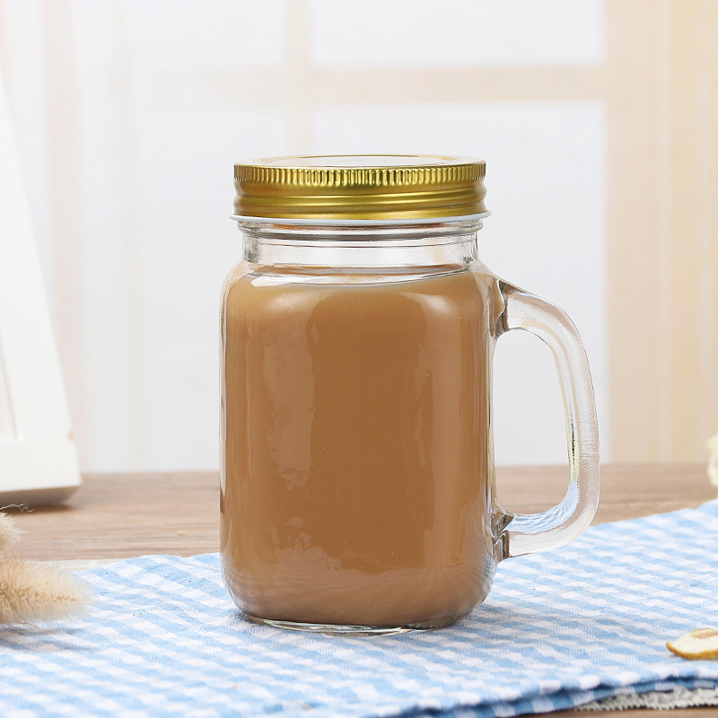 Rooster Cup Juice Cup Creative Mason Jar