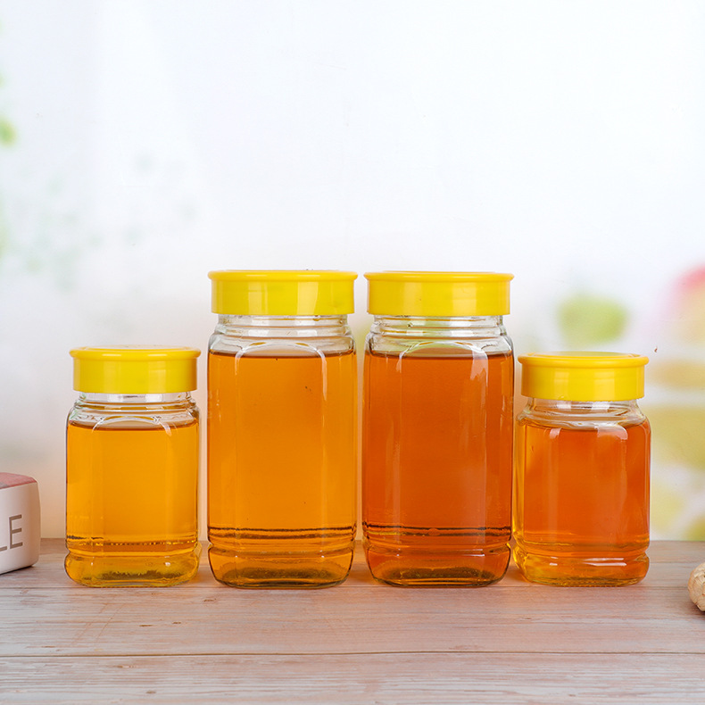 Sealed Storage Spot Octagonal Honey Jar