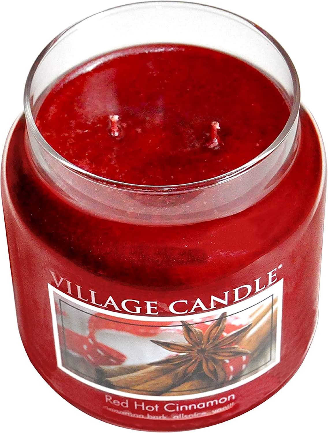 Red Hot 26 Oz Glass Jar Scented Candle | glass jar supplier